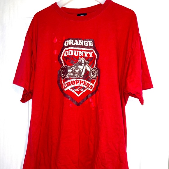Orange County Choppers | Shirts | Orange County Chopper Logo Mens Red ...